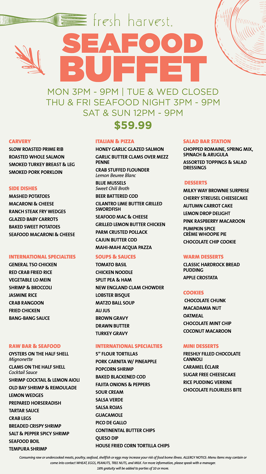 Seafood Buffet | Dining | Atlantic City