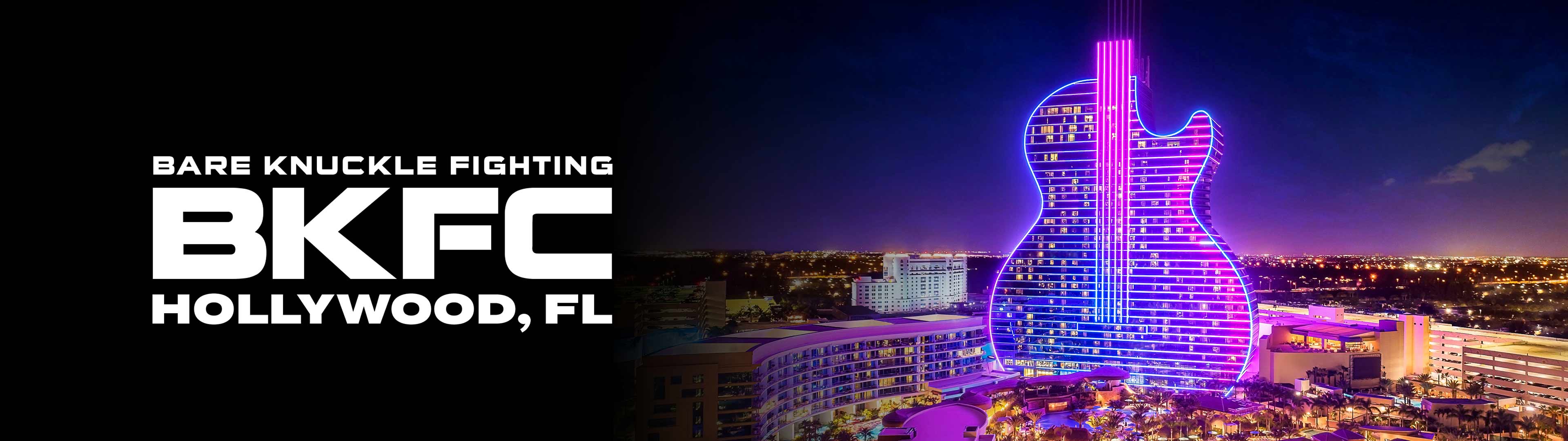 Bare Knuckle Fighting Championship at Seminole Hard Rock Hollywood