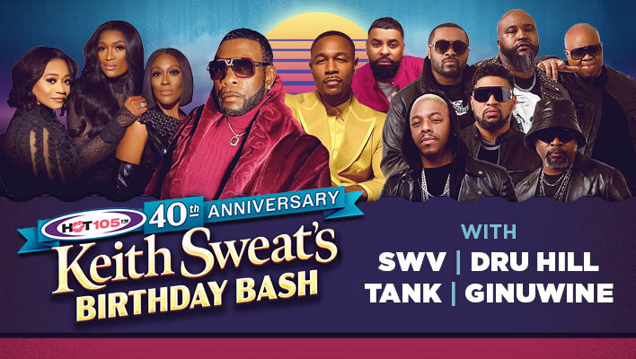 Keith Sweat’s Birthday Bash at Seminole Hard Rock Hollywood